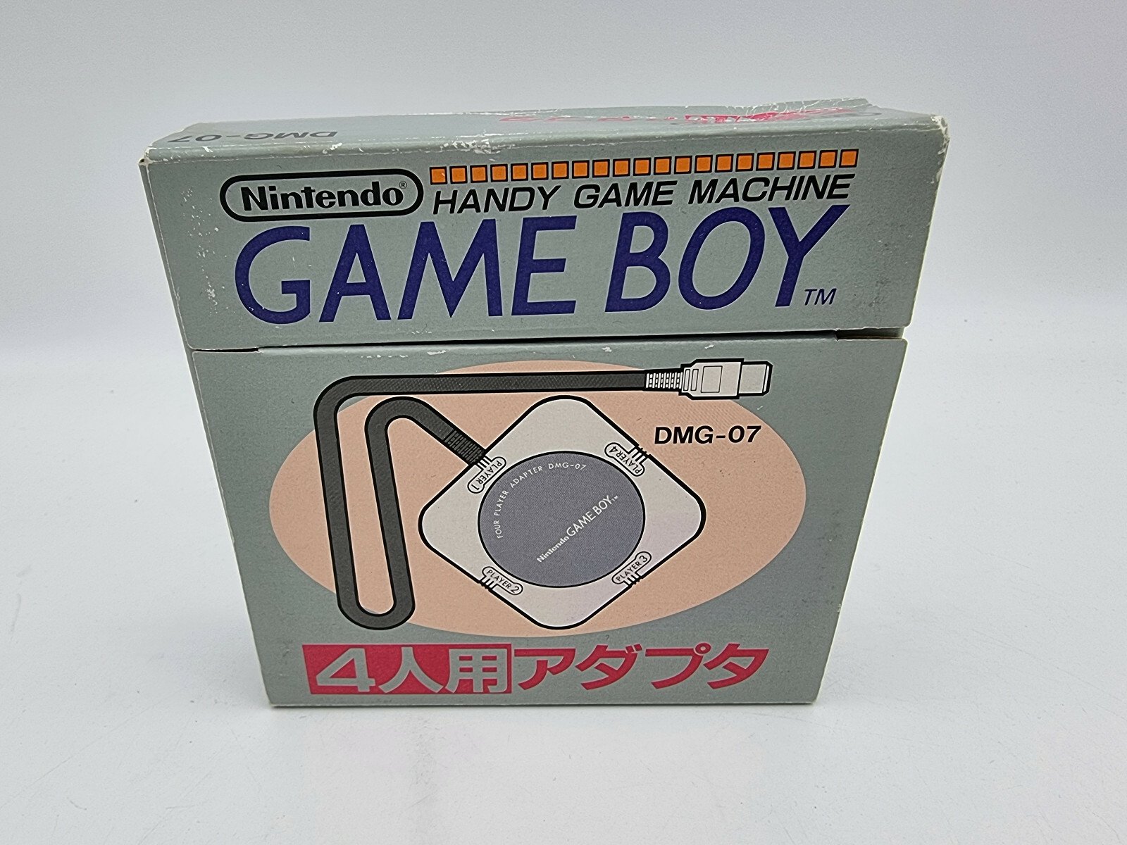 GAME BOY 4 PLAYER ADAPTER DMG-07 BOX TESTED JAPAN USED TESTED - Japan ...