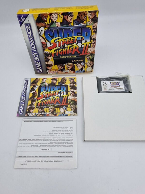 SUPER STREET FIGHTER II 2 TURBO REVIVAL GAME BOY ADVANCE USED - Japan ...