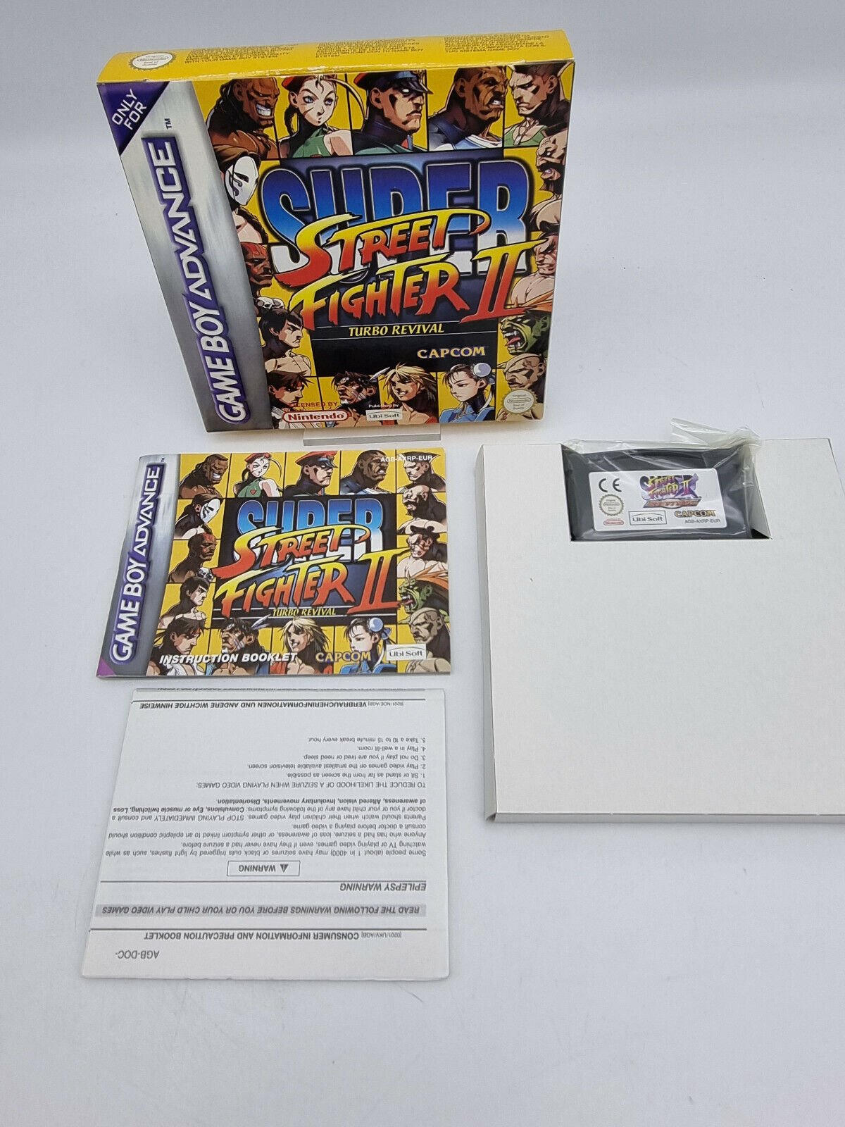 SUPER STREET FIGHTER II 2 TURBO REVIVAL GAME BOY ADVANCE USED - Japan ...