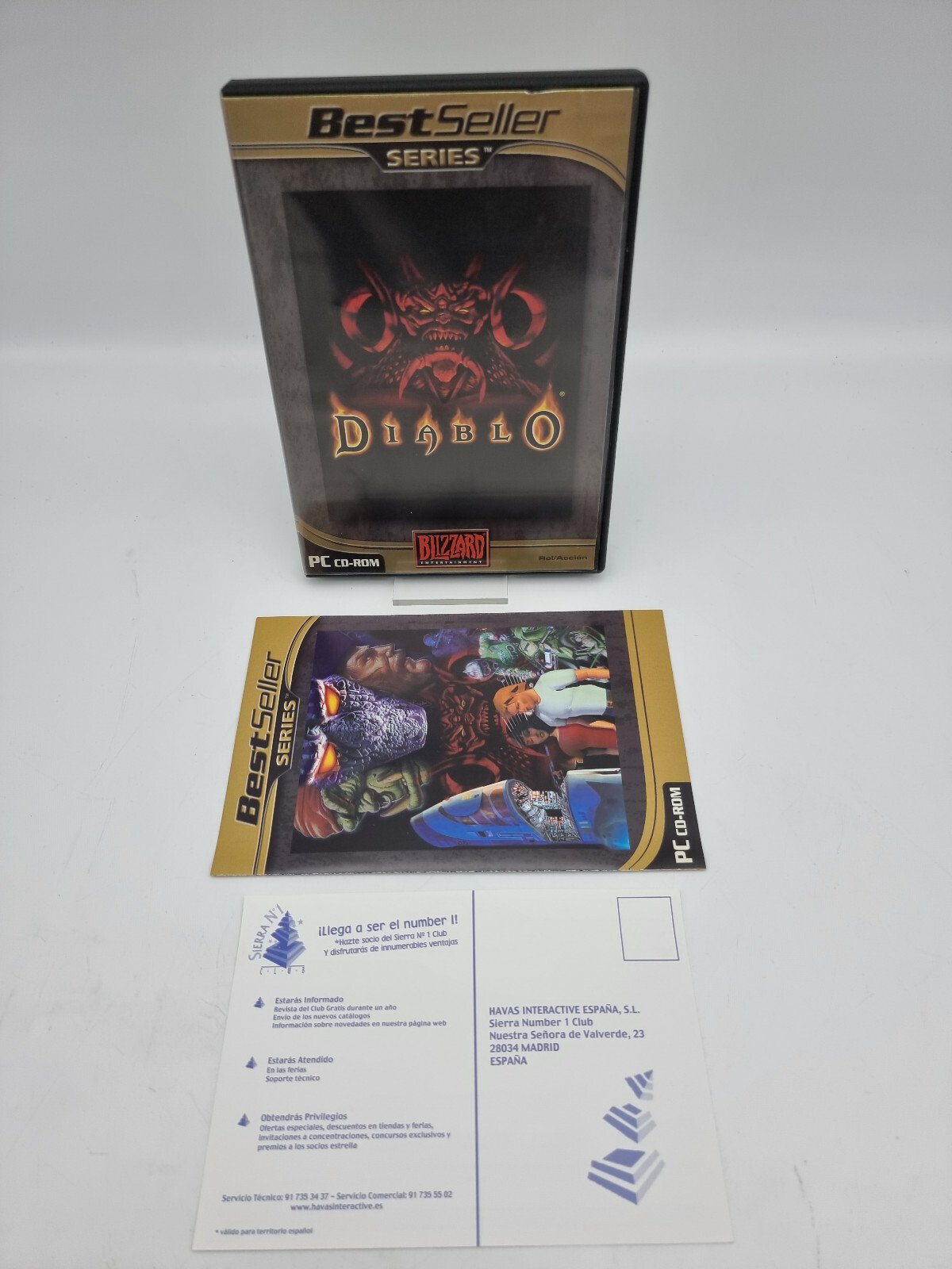 DIABLO PC CD-ROM PAL USED TESTED - Japan Game Online